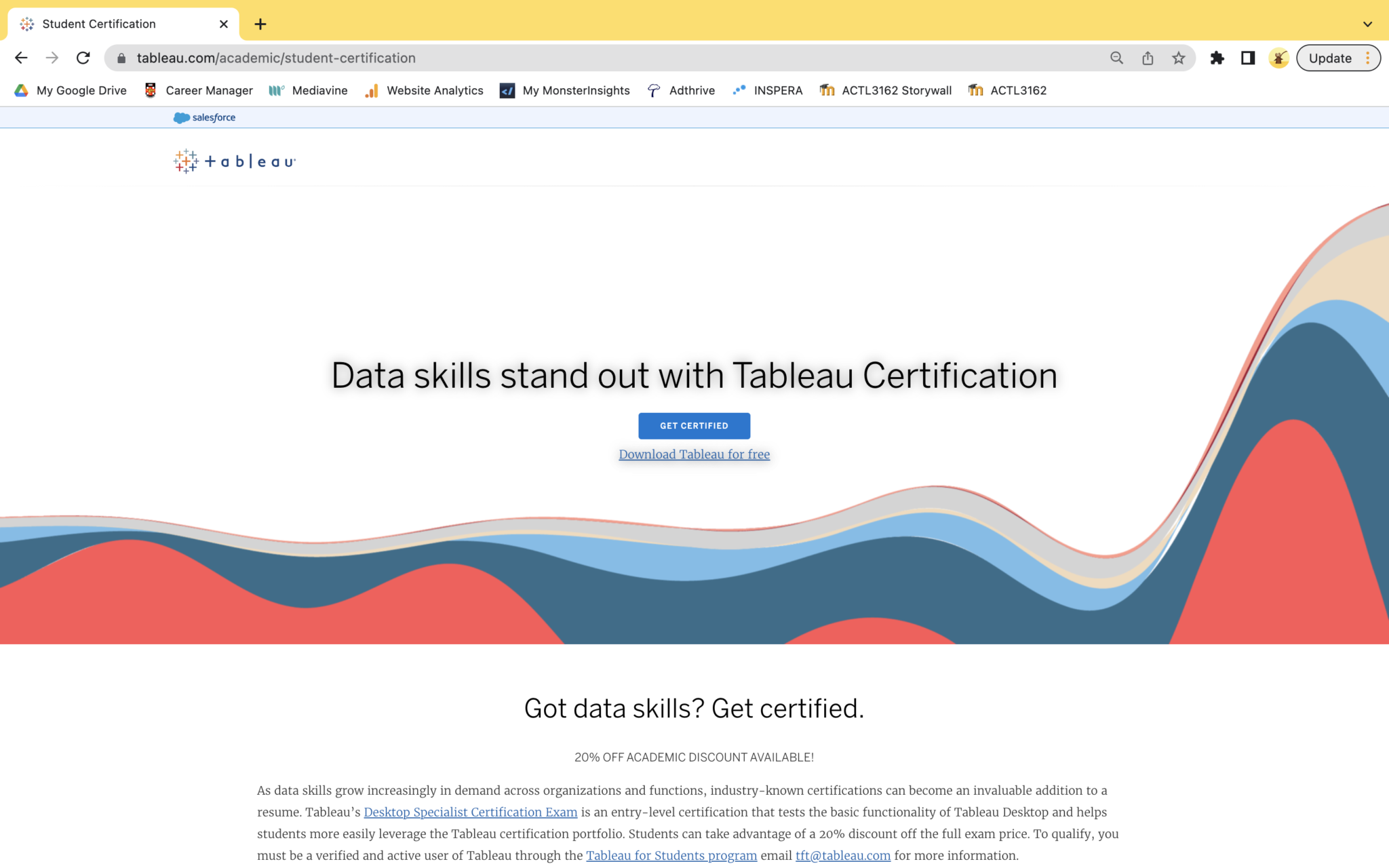 Tableau for University Students: FREE License, FREE to Learn, and More…
